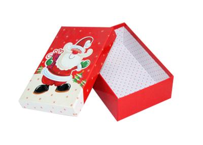 Cina Il contenitore di regalo di Natale il Babbo Natale ha incollato il contenitore di regalo del cartone per il Natale in vendita