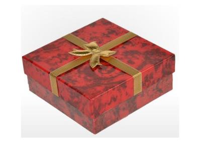 Cina Contenitori di regalo riciclati nastro di lusso del cartone dei gioielli, contenitore di carta fantasia in vendita