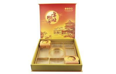 Cina Contenitore d'imballaggio su misura di Mooncake dei contenitori di regalo del cartone con la bolla dell'inserzione in vendita