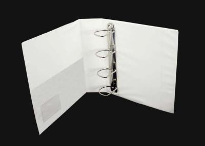 Cina Cartelle di archivio su ordinazione della cartella della carta del cartone del documento di bianco A4 con le clip in vendita
