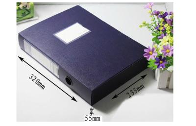Cina Cartella documenti di plastica del polipropilene di plastica nero del clousure inferiore in vendita