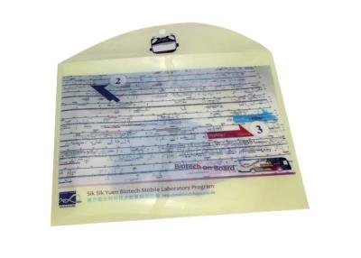 Cina Cartella documenti di plastica riciclabile della laminazione lucida sveglia per l'ufficio in vendita