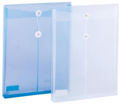 Cina Portafogli di plastica di plastica dell'archivio della cartella documenti 0.2mm di forma della busta per l'affare in vendita