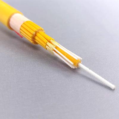 Cina Cavo a fibre ottiche dell'interno GJPFJH 4 di forza G652D del filato di LSZH Aramid centri 6 8 12 i 24 48 in vendita