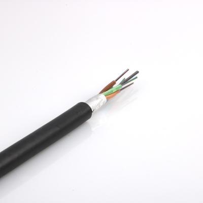 Cina Cavo a fibre ottiche ad alta resistenza del centro GYTS FOC della struttura compatta 12 48 in vendita