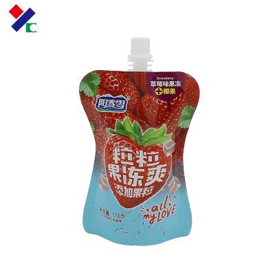 Cina Imballaggio riciclabile liquido del commestibile dei sacchetti del becco dell'OEM su misura in vendita