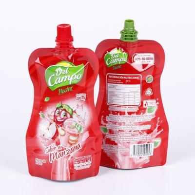 Cina 1000ml stanno sulla salsa al pomodoro di plastica stampata su misura sacchetto del becco che imballa Doypack in vendita