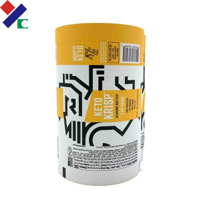 Cina 40 micron della guarnizione del film di alluminio del di rotolo freddo OPP/VMCPP della plastica per l'imballaggio di Antivari di cioccolato in vendita