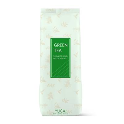 Cina di alluminio laterale del sacchetto del rinforzo del tè verde 100g che allinea dentro in vendita