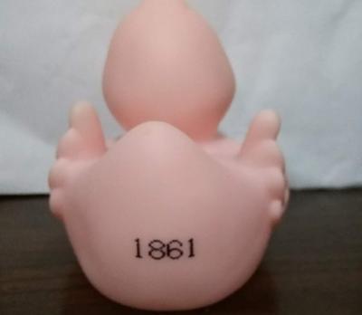 Cina Il rosa di corsa del fiume ha personalizzato liberamente le anatre di gomma di galleggiamento, vinile pesato delle anatre pH della plastica in vendita