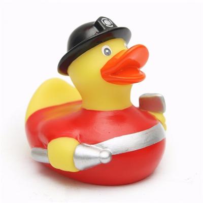Cina La gomma di galleggiamento pesata del carattere del vigile del fuoco Ducks il dottore Postman Design del fumetto in vendita