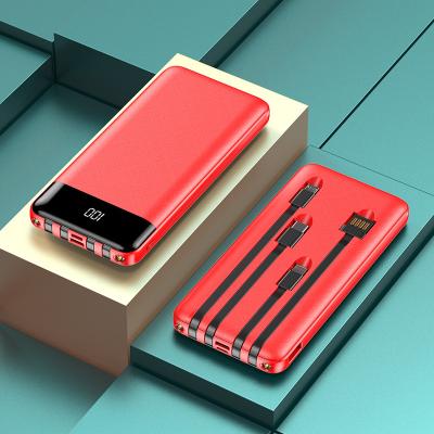 China Custom Logo Power Bank with 20000mAh Large Capacity Fast Charging and Micro USB Output Interface for sale