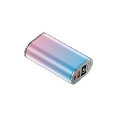China Real Capacity Mini Power Bank 10000 mAh Type C Output Interface Quick Charge Support 22.5W for sale