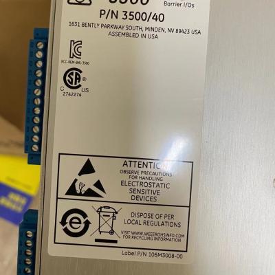 중국 벤틀리 네바다 3500/40M135489-04 LED 상태 표시기와 함께 I/O 모듈 결함 로깅 진단 판매용