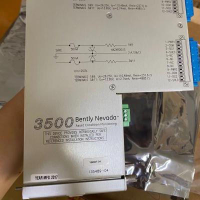 중국 벤틀리 네바다 3500/40M135489-04 LED 상태 표시기와 함께 I/O 모듈 결함 로깅 진단 판매용