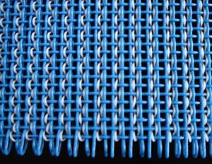 China Paper Mill 3m 4m Wide Polyester Sludge Dewatering Belt With Steel Card Interface for sale