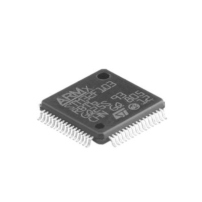 China VAN STM32F103RBT6 SMD 128KB FLITS MET 32 BITS DE VAN GEÏNTEGREERDE SCHAKELINGEN 64LQFP VAN IC MCU Te koop