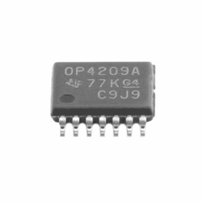中国 OPA4209AIPWの元の本物TSSOP-14集積回路 販売のため