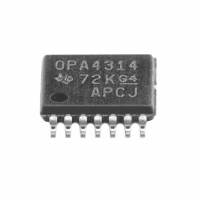 中国 OPA4314AIPWRTIの集積回路新しく、元のTSSOP-14 販売のため
