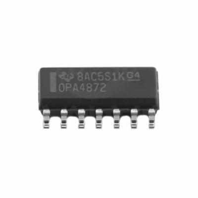 China Circuitos integrados de OPA4872ID Digitaces nuevos y SOP14 original en venta