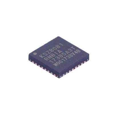 Cina KSZ8081RNBIA-TR nuovo ed originale KSZ8081RNBIA-TR QFN-32 Circuito integrato in vendita
