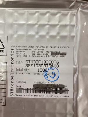 China STM32F103C8T6 LQFP48 SMDIntegrated circuita o controlador Microcontrol de MCU à venda