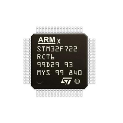 中国 STM32F STM32F722 STM32F722RCT6 IC MCU 32BIT 256KBのフラッシュ64LQFP STM32F722RCT6 販売のため