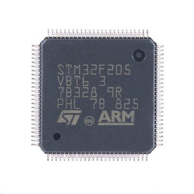 中国 STM32F205マイクロ制御回路集積回路ICの破片MCU 32BIT 128KBのフラッシュ100LQFP STM32F205VBT6 販売のため