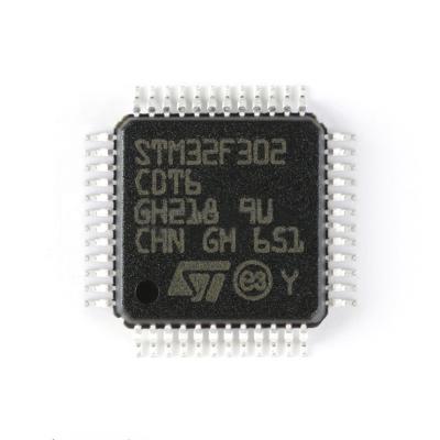 China FLASH 48LQFP STM32F302CBT6 del chip CI MCU 32BIT 128KB del circuito integrado del microcontrolador STM32F302 en venta