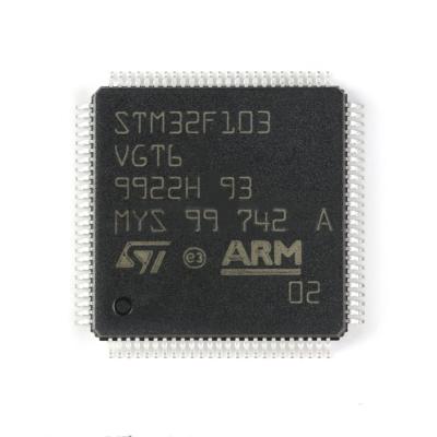 China FLASH 100LQFP STM32F1 STM32F103 STM32F103VGT6 del chip CI MCU 32BIT 1MB del circuito integrado del microcontrolador en venta