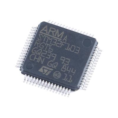 China FLASH 64LQFP STM32F1 STM32F103 STM32F103RGT6 de IC MCU 32BIT 1MB del circuito integrado del microcontrolador de Chuangyunxinyuan en venta