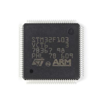 China FLASH 100LQFP STM32F103 STM32F103VCT6 del chip CI MCU 32BIT 256KB del circuito integrado del microcontrolador STM32F1 en venta