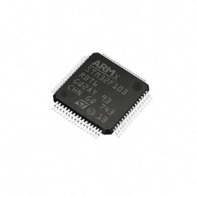 Cina CHIP ISTANTANEO di alta qualità STM32 IC MCU 32BIT 128KB 64LQFP STM32F103RBT6 in vendita
