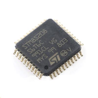 中国 STM8S208S6T6C STM8S208S6T6の破片の8ビットMirocontroller LQFP44の集積回路24MHz32KBのフラッシュ・メモリMCU 販売のため