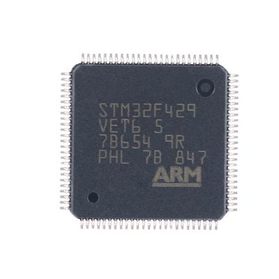 中国 (電子部品はMCUのマイクロ制御回路を欠く) STM32F429VET6 STM32F429ZET6 STM32F429IET6 IC 販売のため