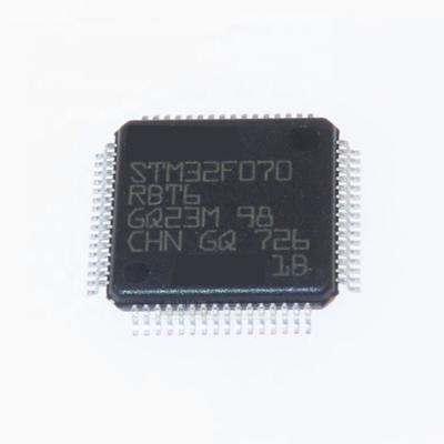 中国 Chuangyunxinyuan新しい元のSTM32 STM32F070の集積回路のフラッシュ・メモリの32ビット マイクロ制御回路STM32F070RBT6 IC 販売のため
