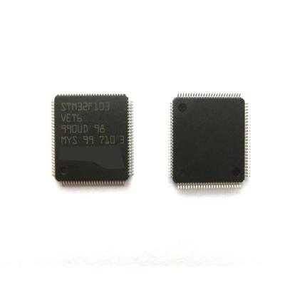 中国 新しい元の輸入されたSTM32 STM32F103のマイクロ制御回路破片STM32F103VET6 IC 販売のため