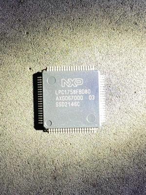 China Original brandnew do microcontrolador de IC da microplaqueta do circuito integrado de LPC1758FBD80 QFP80 não utilizado à venda