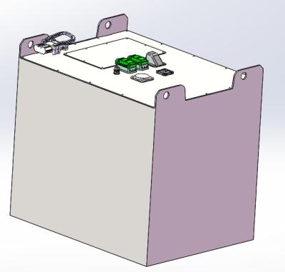 Cina batteria al litio del carrello elevatore di 835mmx634mmx784mm con il sistema di riscaldamento in vendita