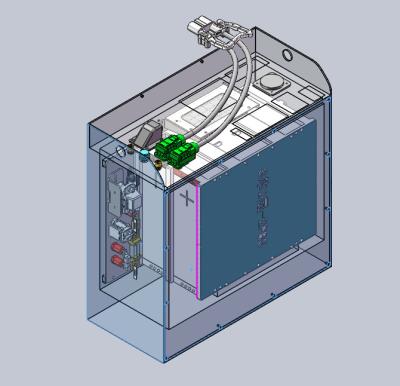 China Bateria de lítio vertical 24V300Ah da soldadura de laser do modo da substituição à venda