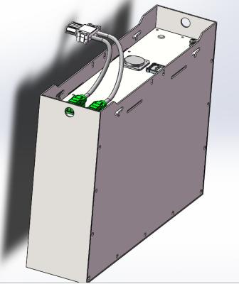 Cina carrello elevatore di Ion Battery Rechargeable Of Electric del litio 25.6V200Ah 3000 volte in vendita