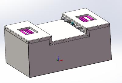 Cina Litio Ion Battery System 51.2V 135Ah del carrello elevatore in vendita