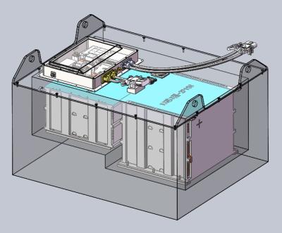 Cina Batteria al litio 80V 350Ah del carrello elevatore del fosfato del ferro del litio personalizzabile in vendita
