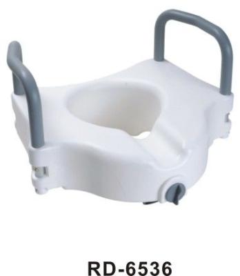Cina Anticorrosivo bianco elevato dispositivi Assistive di Seat di toilette del bagno dei pp in vendita