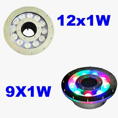 China DMX-controle van RGB waterdichte LEIDENE de Onderwater geleide Lichten Fonteinlichten IP68 2 jaar garantie Te koop