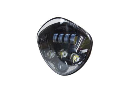 中国 勝利のオートバイのための40W黒LEDのヘッドライト 販売のため