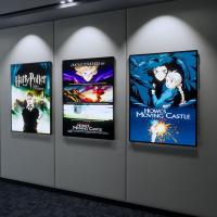 Quality Custom Aluminum Advertising Light Boxes Snap Frame Light Box A4 Led Lightbox Ultra Thin for sale