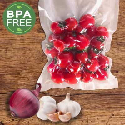 China Van de het Voedselrang van 80UM BPA Vrije Resealable Vacuümzakken 200*300mm Grootte Te koop
