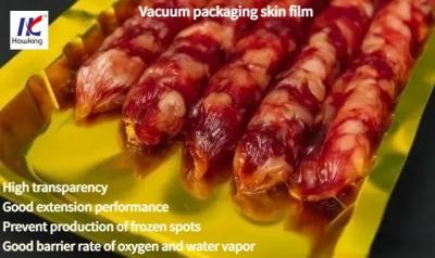 Cina Pellicola co-estrusa di pelle di salsiccia per confezionamento sottovuoto ad alta trasparenza in vendita
