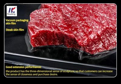 Cina Steak Skin Film Per Imballaggio Alimentare Coestruso Senza Bpa Ad Alta Trasparenza in vendita